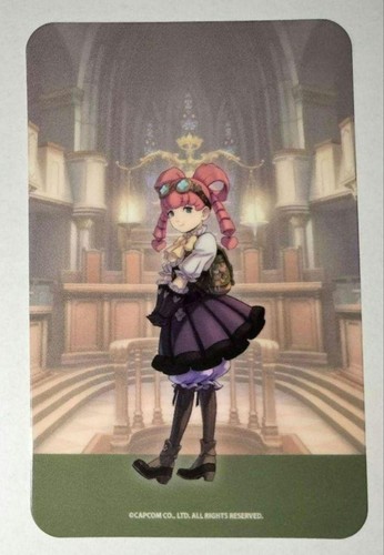 Ace Attorney 20Th Iris Card Bonus Pasela | eBay