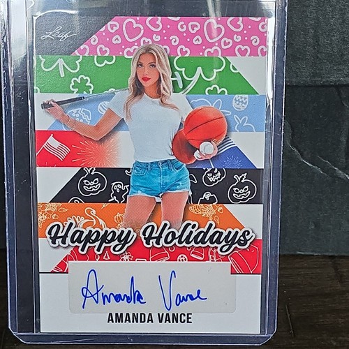 2025 Leaf Holidays Influencer Amanda Vance Auto SSP Limited Signature ...