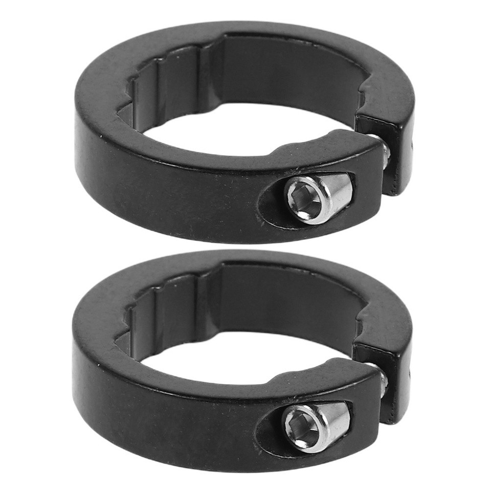 2 Pcs Handlebar Grip Rings Bike Grips Clamping Bicycle Lock Clamps ...
