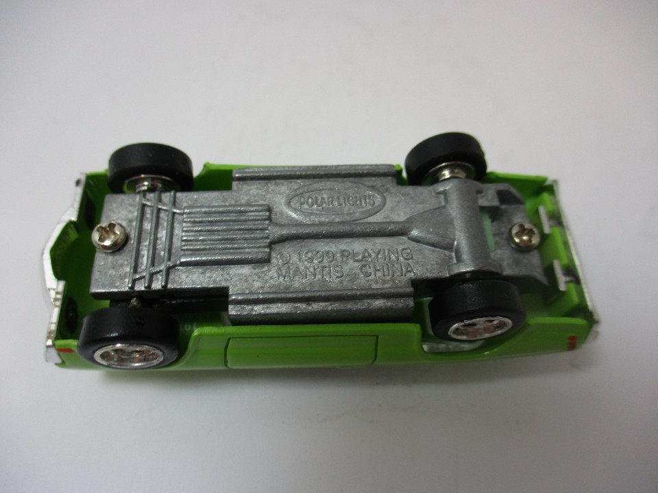 Johnny Lightning Pull Back w/Slot Car Body 1970 CHEVELLE (Green) NM-M ...