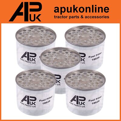 5x Fuel Filter Cartridge for Landini Rex Trekker 60 65 70 80 90 100 ...