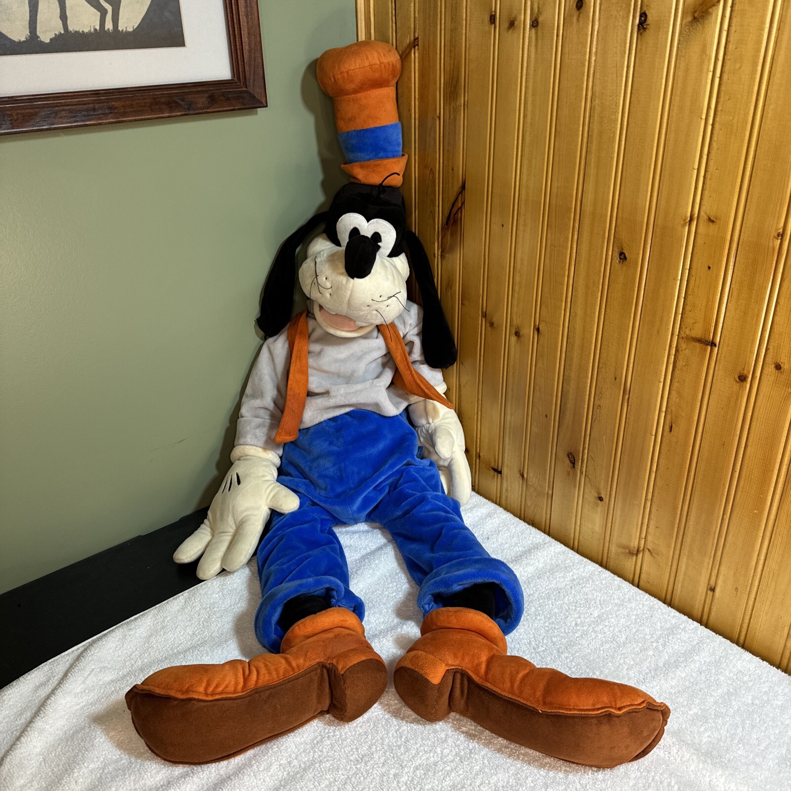 Large Folkmanis Goofy Puppet 5011 Disney Mickey & Friends 3ft Tall ...