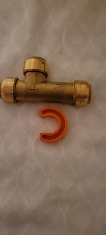 SharkBite #U3370LFA Lead Free Slip Pipe Tees-3/4"x3/4"x3/4"-Copper CPVC ...