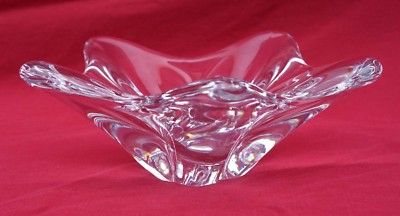 BACCARAT Starfish Shaped Dish Bowl Trinket Ashtray Signed Clear Crystal ...