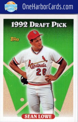 1993 Topps St. Louis Cardinals Baseball Card #191 Sean Lowe | eBay
