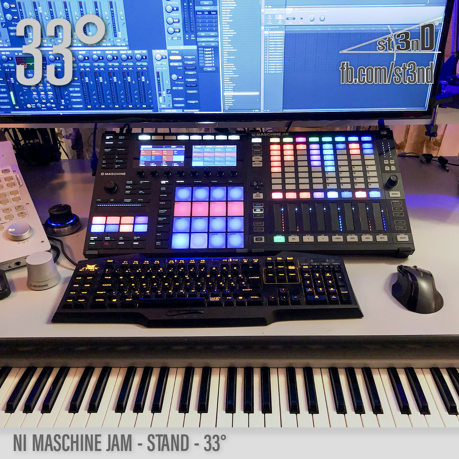 STAND BUNDLE for NI Maschine JAM & MK3 - 30° (3D printed STANDS) | eBay