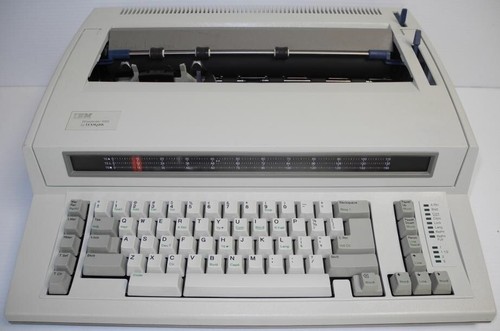 IBM Lexmark Wheelwriter 1000 Electronic Typewriter - REFURBISHED Very ...
