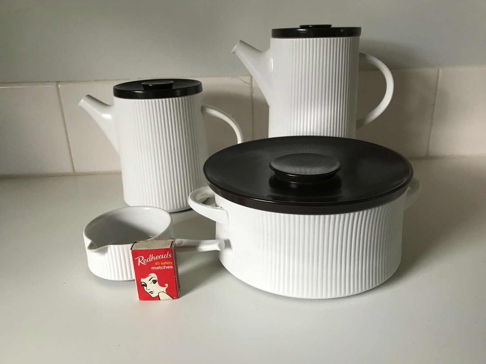 Vintage Thomas Germany Flammfest Set Stove Mid Century Modern Design PU ...