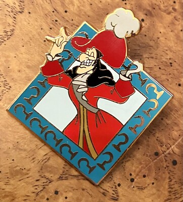 Disney Pin Capt Hook Villains Starter | eBay