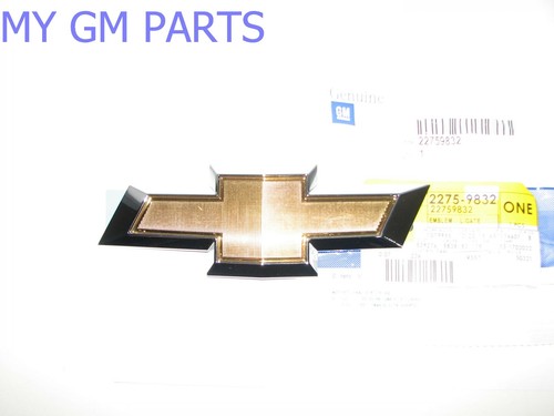 CAMARO GOLD/CHROME BOWTIE GRILLE EMBLEM 2010-2013 ZL1 CAMARO 2014-2015 ...