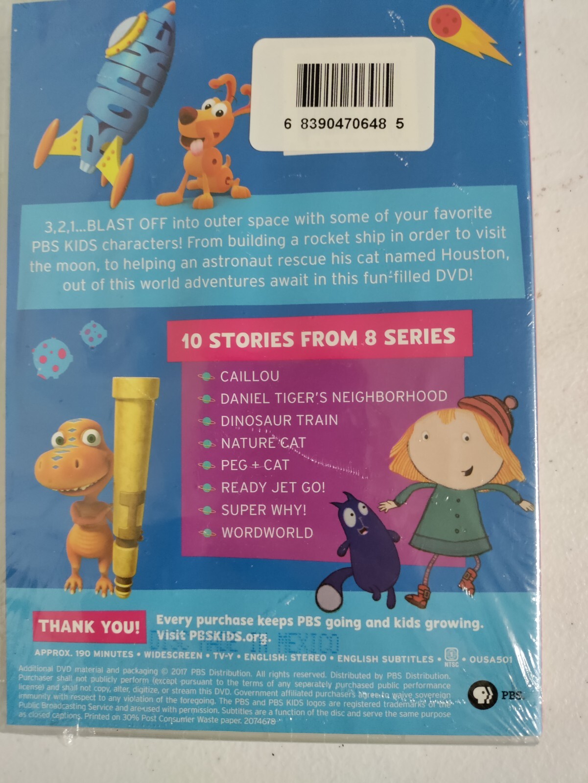 PBS Kids: Outer Space Adventures (DVD) for sale online | eBay