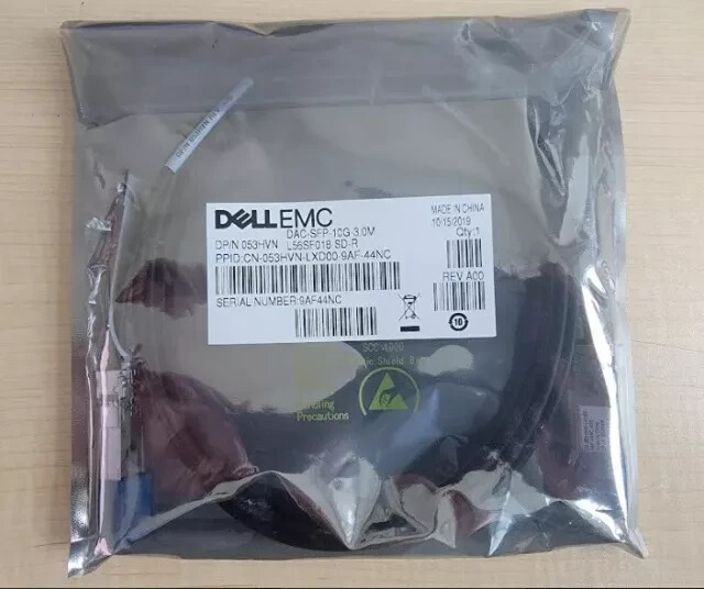 NEW Dell EMC DAC-SFP-10G-1M 0V250M L56SF017-SD-R | eBay