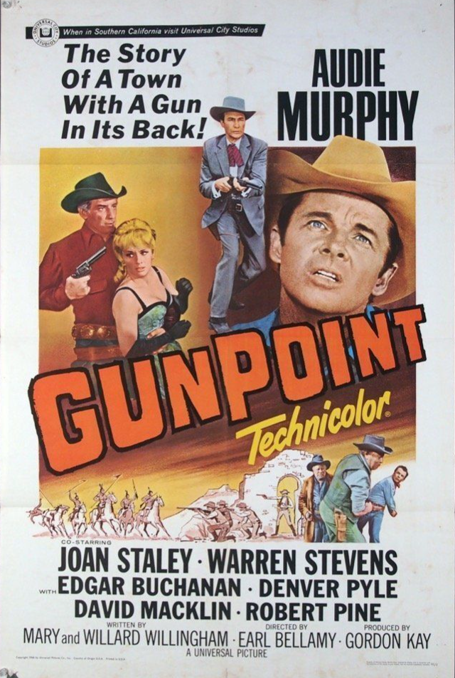 Western Audie Murphy Gunpoint Movie Poster Print Wall Decor 17 x 12 | eBay