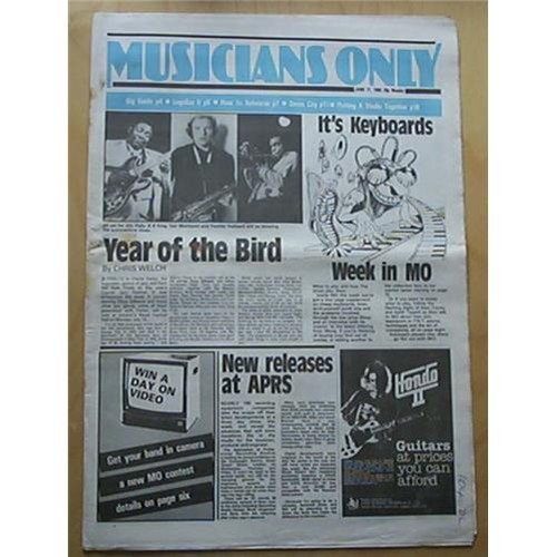 VARIOUS 1980 MUSICIANS ONLY MAGAZINE JUNE 21 1980 UK | eBay UK