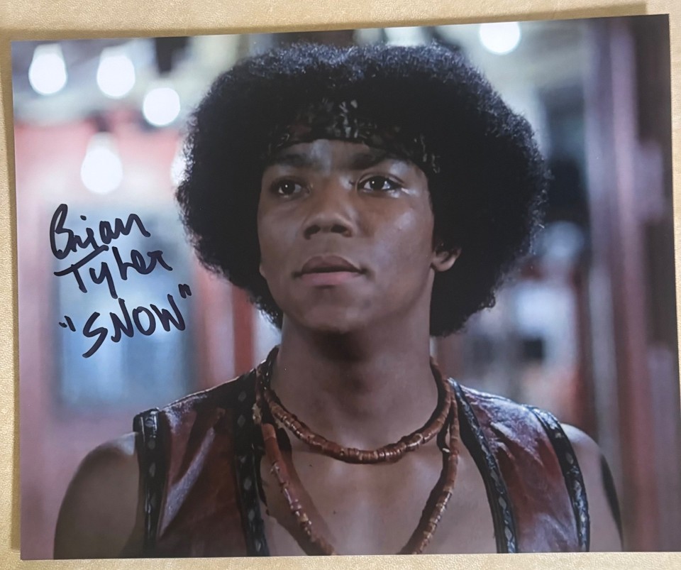 Brian Tyler "SNOW" THE WARRIORS Original Signed 8X10 Photo #2 | eBay