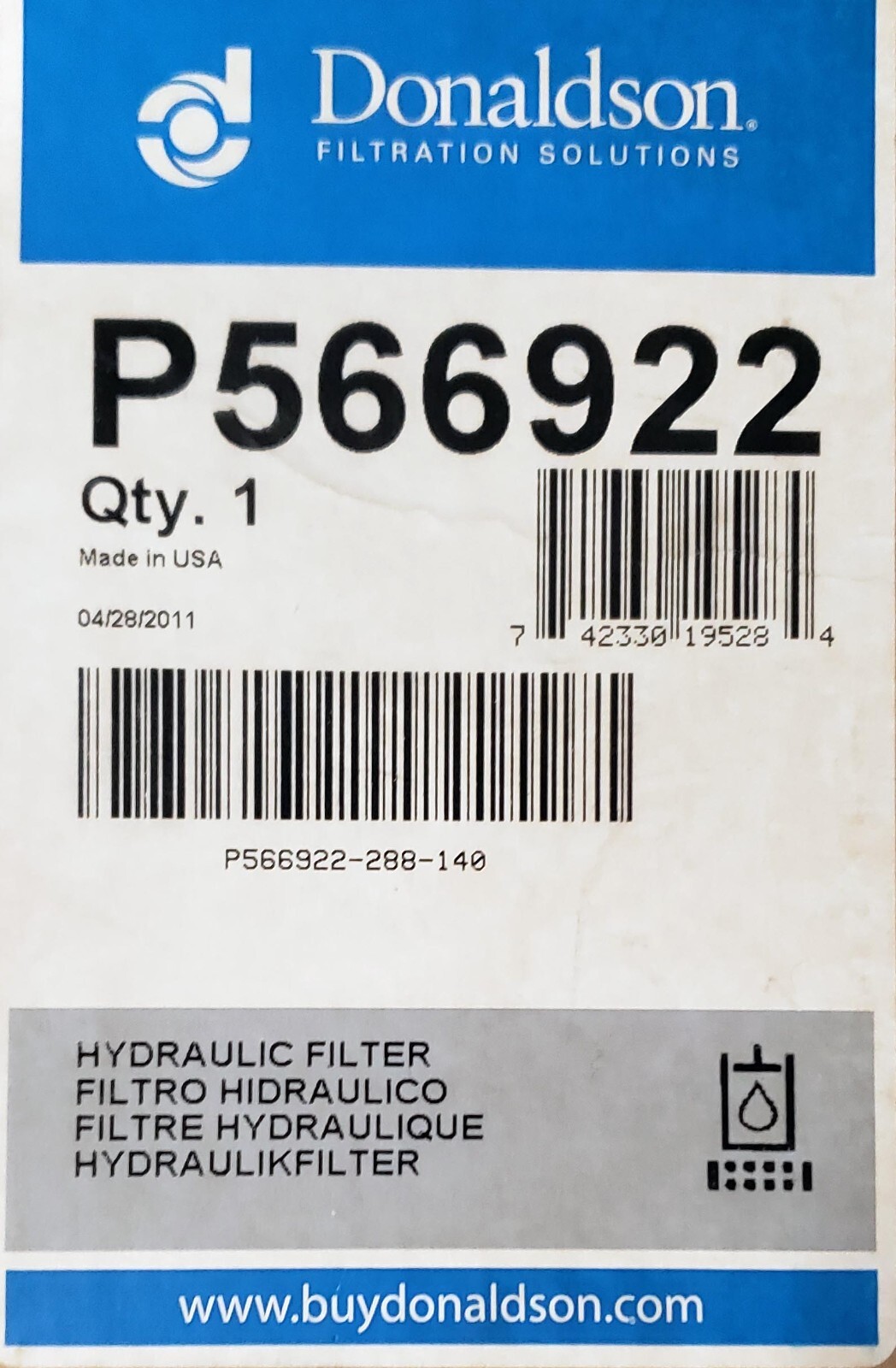 PARTMO-FILTERS A70015 - Cross reference oil filters