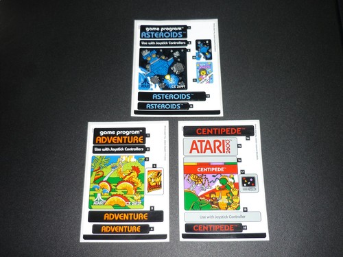 NO BRICKS! Lego Creator 10306 Atari 2600 - Set of 3 Sticker Sheets NEW ...