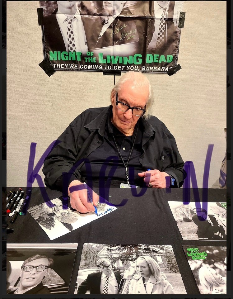 Night Of The Living Dead Signed 8x10 Photo Russell Streiner Judith O ...