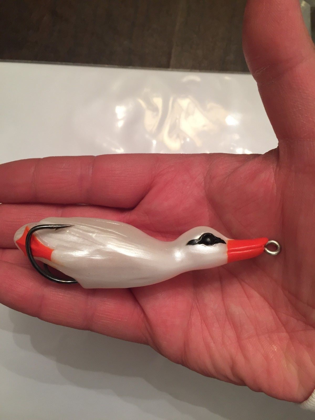 Artificial Soft Duck Mallard 3D Fishing Lure Bait Wobbler for Pike ...