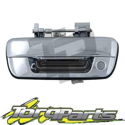 TAILGATE HANDLE CHROME WITH KEY HOLE SUIT HOLDEN RODEO RA 03-06 TAIL ...