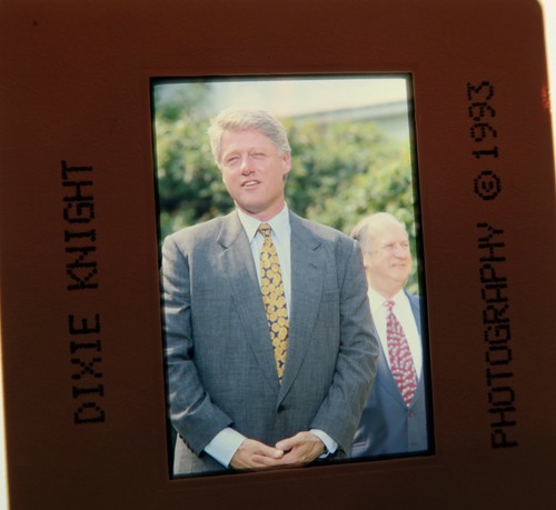 DIXIE KNIGHT PRESIDENT BILL CLINTON HILLARY 1992 CAMPAIGN ORIGINAL ...