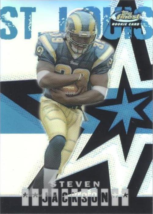 2004 Topps Finest - Steven Jackson #84 Refractor /199 (RC) for sale ...