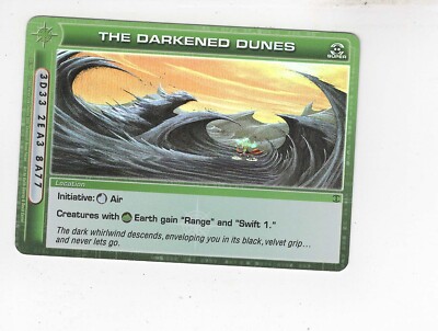 Chaotic Super Rare Location The Darkened Dunes | eBay