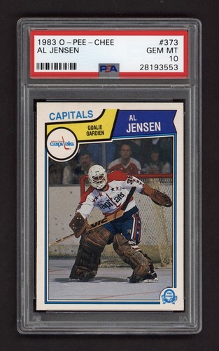1983 OPC #373 AL JENSEN ROOKIE CARD PSA 10 GEM MINT | eBay