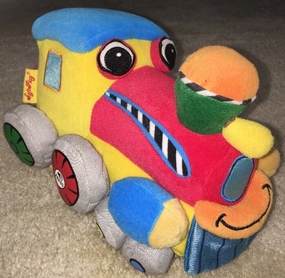 Soft Play Train Fabric Book Train Sound 10" Plush Soft Toy Stuffed ...