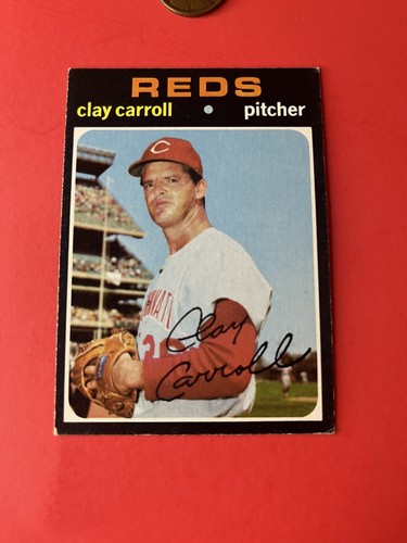1971 Topps - #394 Clay Carroll EX | eBay