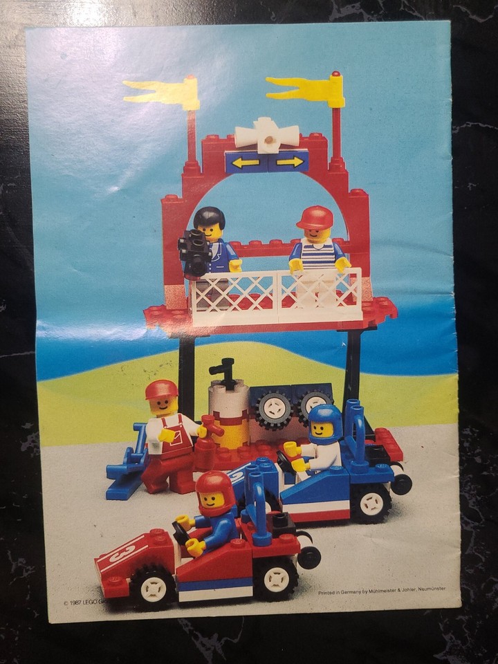 Vintage LEGO Playset Instruction Manual Booklet Only Legoland Book 6381 ...