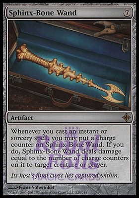 Sphinx-Bone Wand 1x FOIL ROE MTG Rise of Eldrazi Rare MINT artifact | eBay