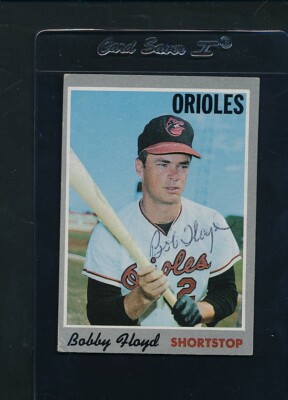 1970 Topps #101 Bobby Floyd Orioles Signed Auto *C7605 | eBay