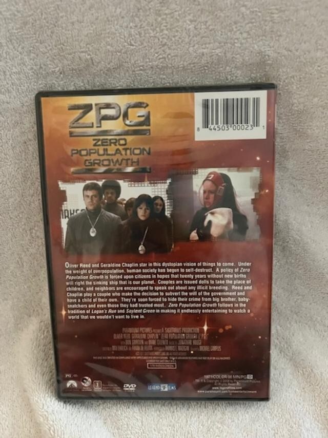 Zero Population Growth (DVD, 2008) for sale online | eBay