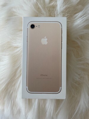 OEM *Empty Box* Apple iPhone 7 Gold Box | eBay