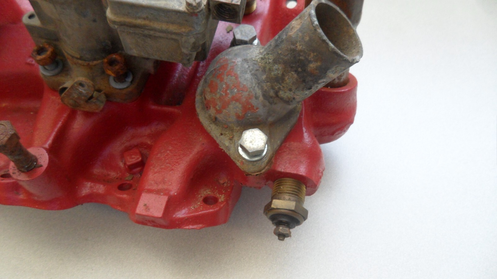 1958-1961 Chevy 348 Tri Power Intake Manifold 3x2 Rochester Carbs Hot ...