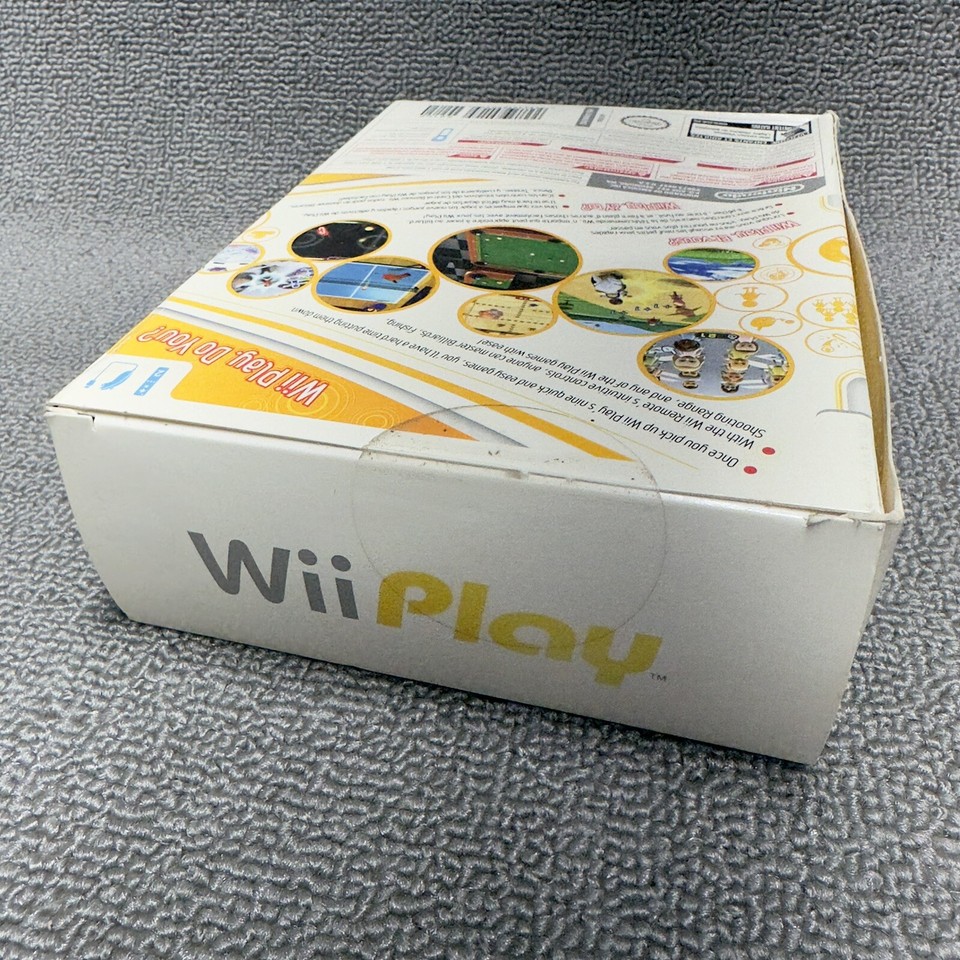 Nintendo Wii Console White Wii Sports Bundle Wii Parts Sealed In Box ...