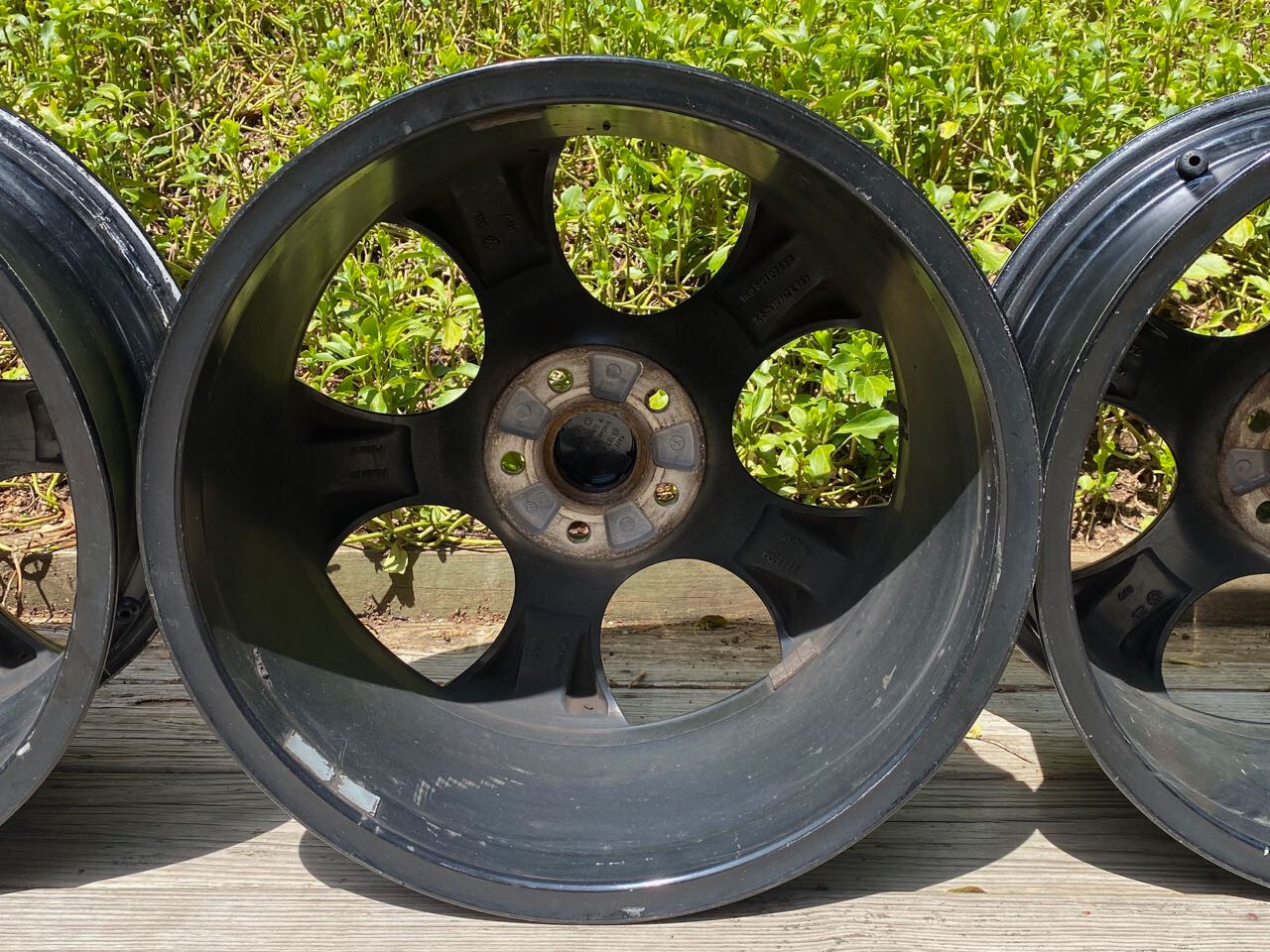 Genuine Set of 4 VW Detroit Aluminum Wheel Rims. Golf GLI GTI Jetta ...