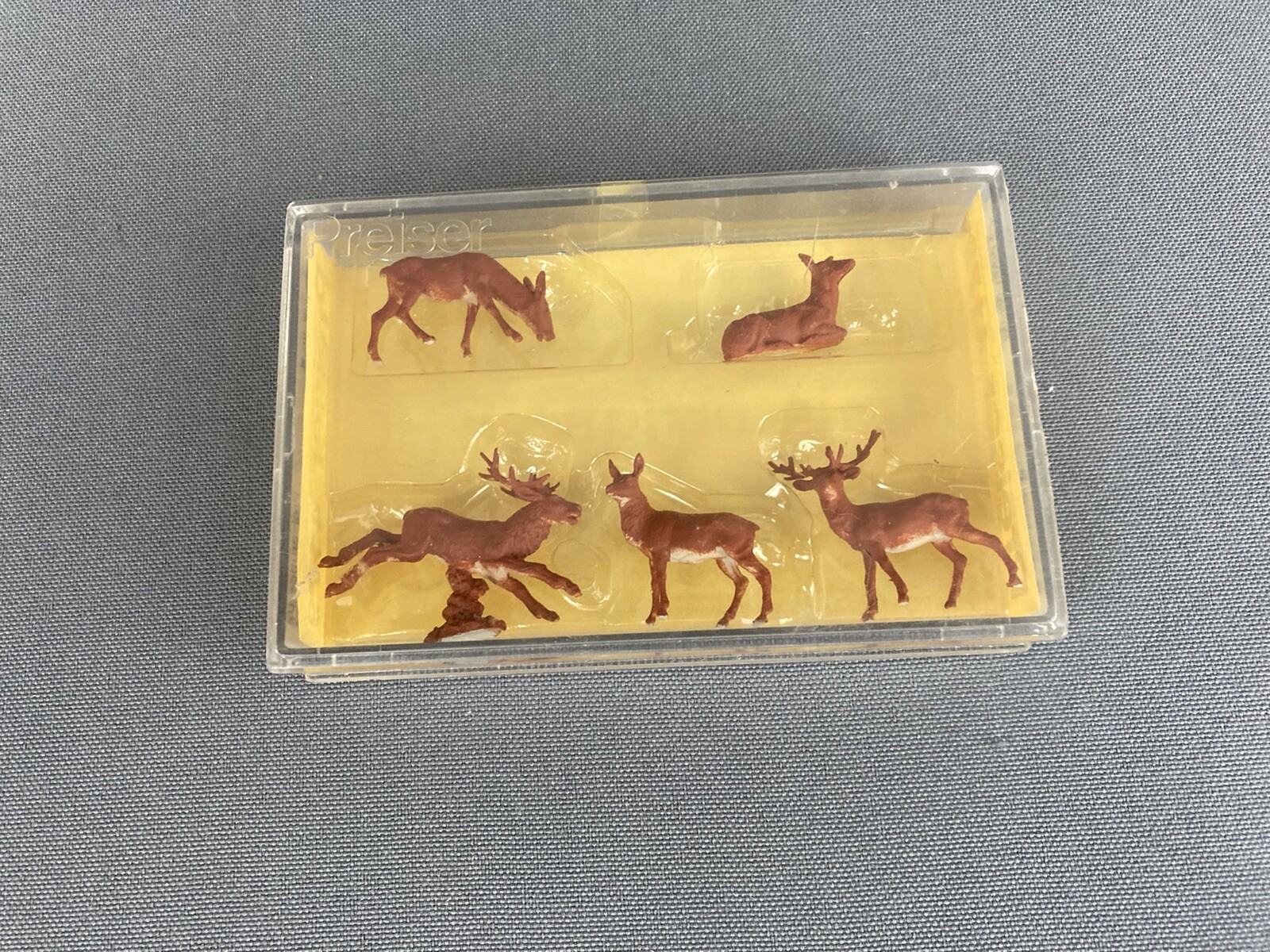 Preiser PMP HO Scale #4179 Deer & Moose Animals 5 Piece Kit NIB | eBay