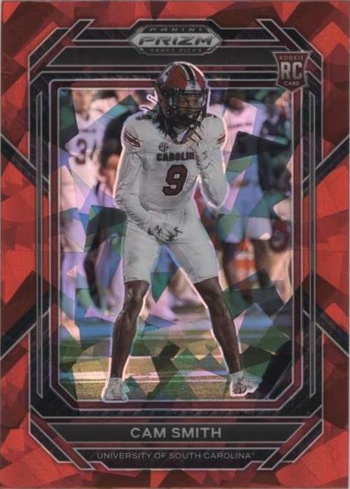 2023 Panini Prizm Draft Picks - Cam Smith #167 Red Ice Prizm (RC) for ...
