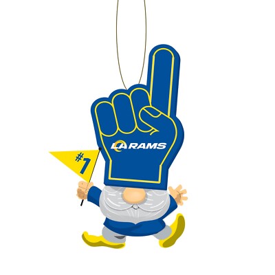 Los Angeles Rams Gnome Foam Finger Ornament Team Sports America | eBay