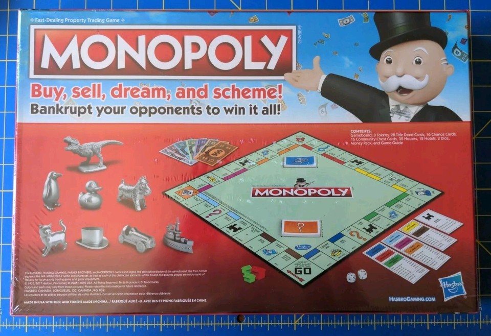 Original Monopoly Board Game New 630509512638 | eBay