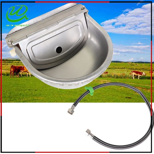 Auto Fill Stainless Water Trough Bowl Automatic Drinking For Dog Horse ...