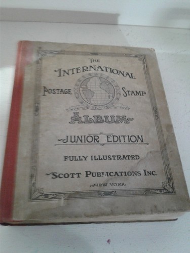 Scott International Junior Postage Stamp Album 1943 SOME stamps | eBay