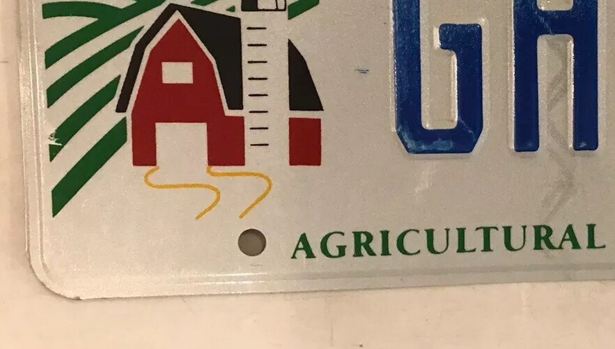 AGRICULTURE FARM license plate Farmer Rancher Cattle Cowboy Ranch ...