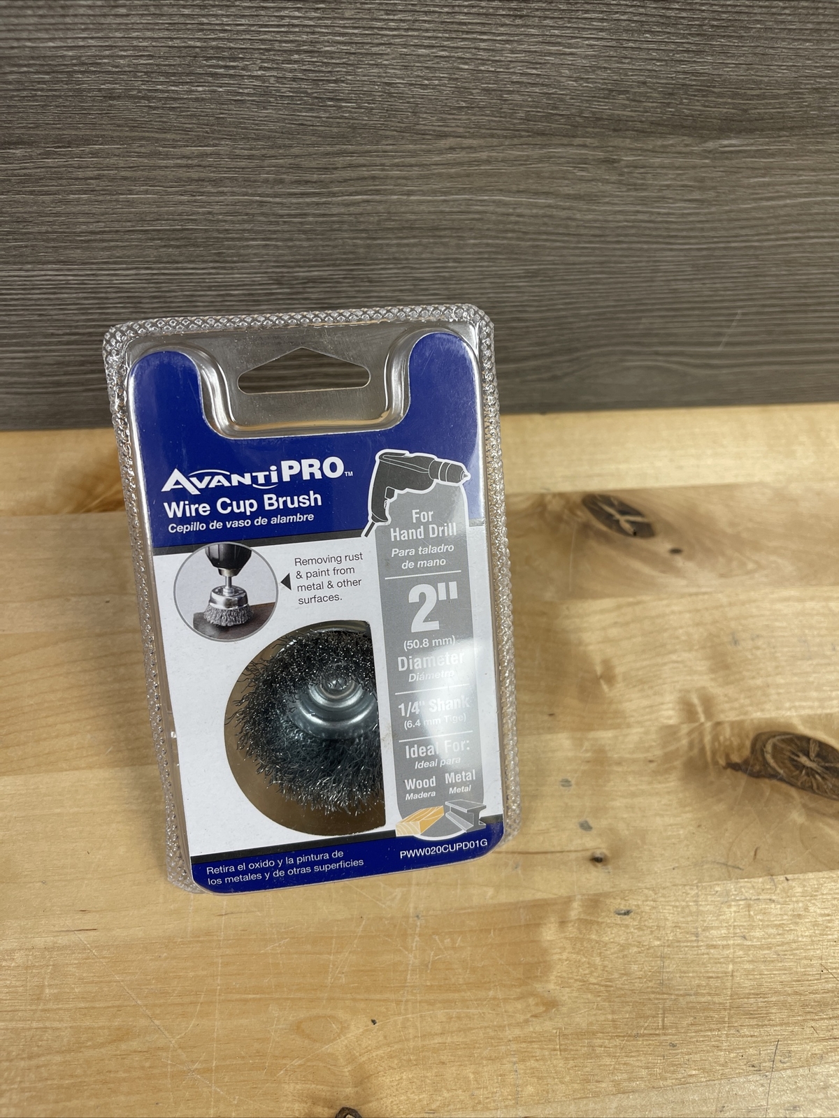 Avanti Pro Tools 1/4" Shank 2" Wire Cup Brush PWW020CUPD01G New | eBay