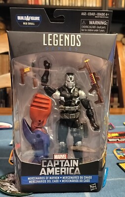 Marvel Legends 2015 SCOURGE / DEMOLITION MAN Figure w/ Red Skull BAF ...