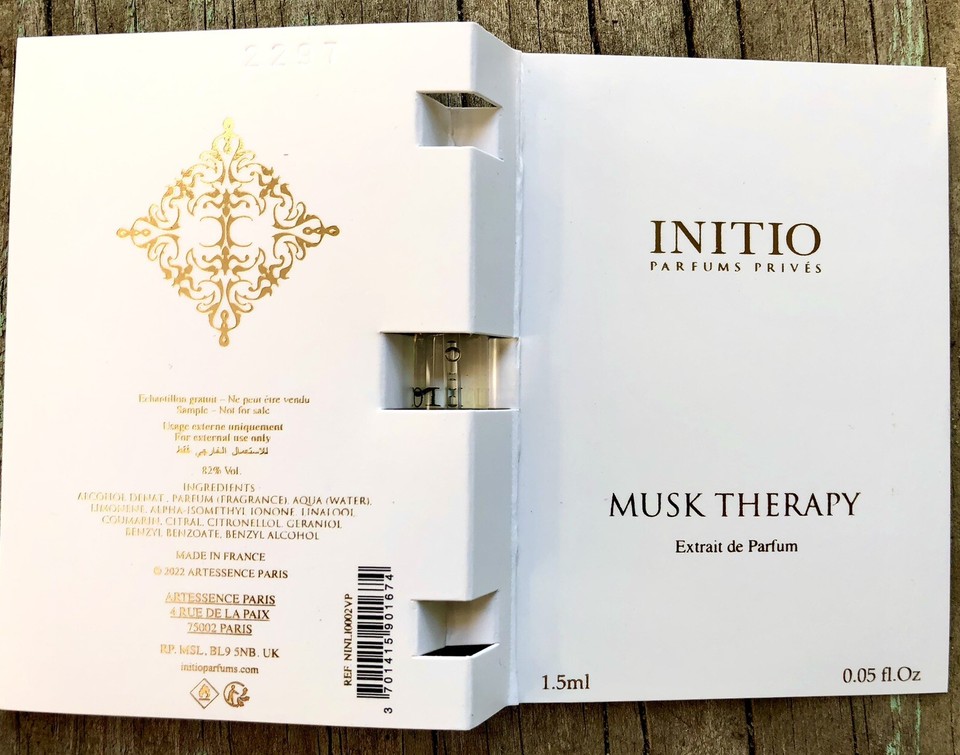 Initio Musk Therapy 1.5ml Vial Spray New Factory Sealed | eBay