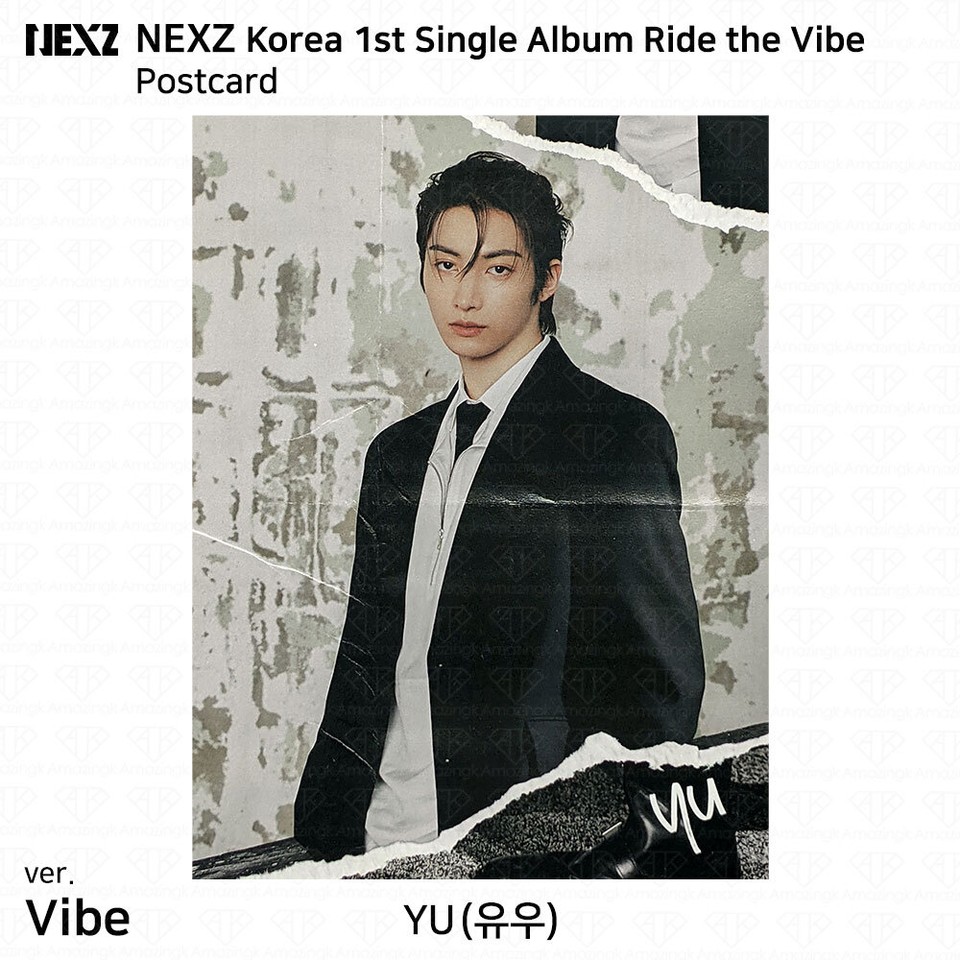 NEXZ Korea 1st Single Album Ride the Vibe Official Photocard Postcard ...