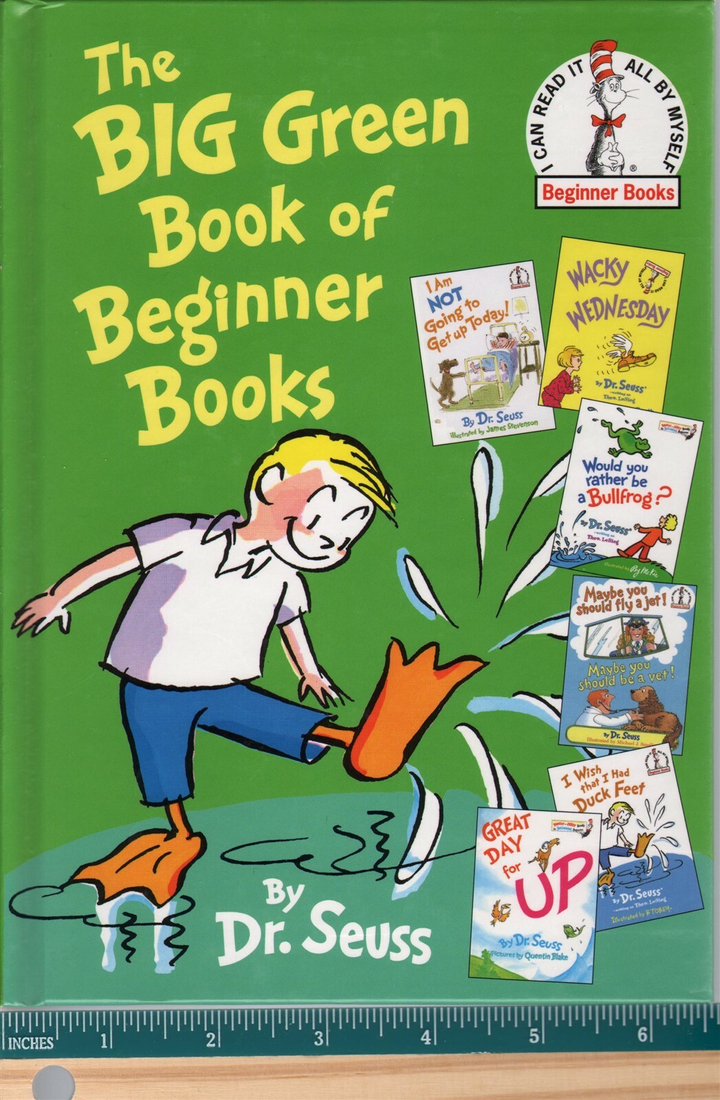 Dr. Seuss: Big GREEN Book Beginner Early Readers: Up, Bullfrog, Duck ...